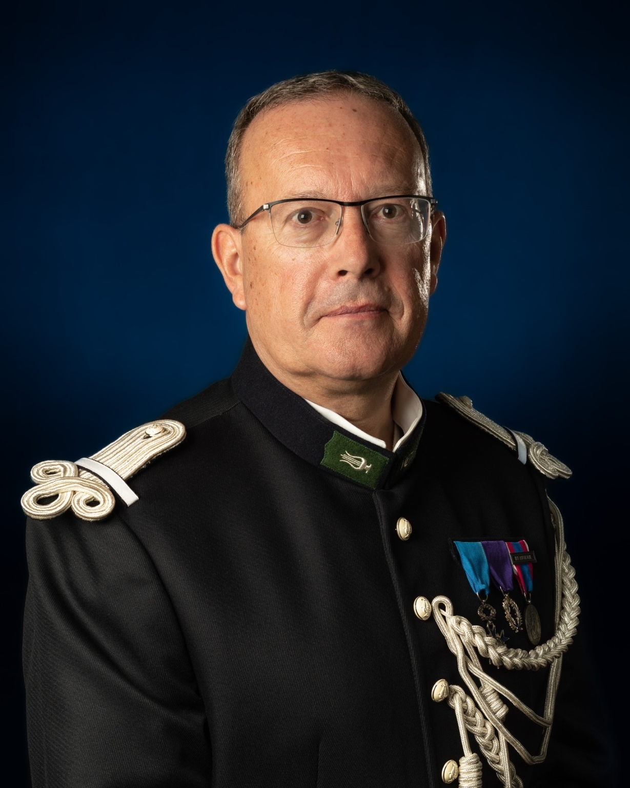 Les chefs de la formation - Musique des parachutistes